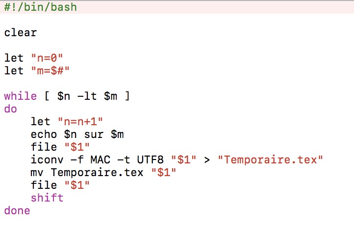 Convertir un document TeXShop (LaTeX) de MacOSRoman à UTF8 | Les forums ...